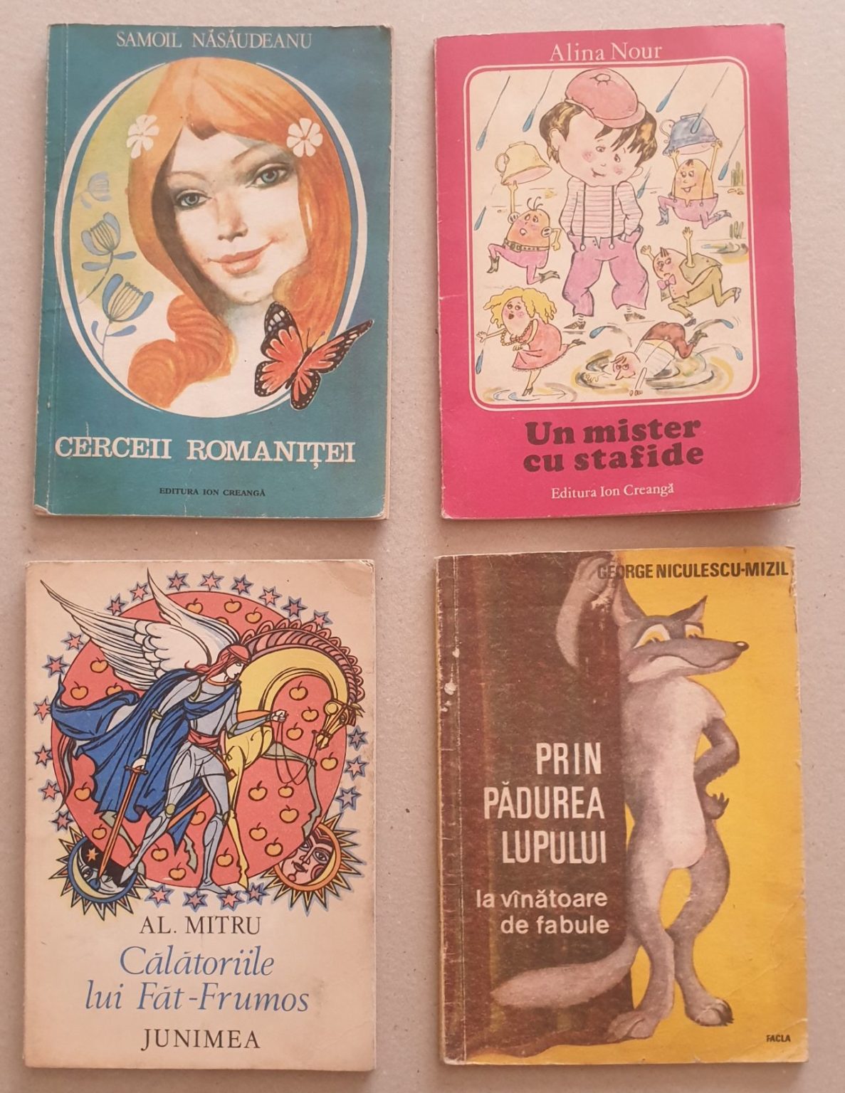 56 carti vechi pentru copii, unele cu uzura de depozitare la coperti ...